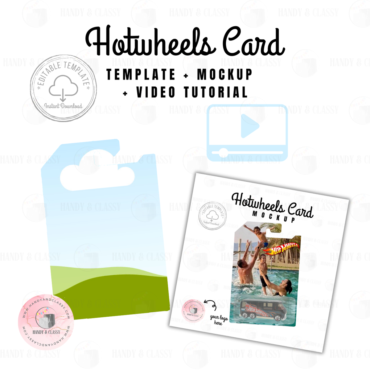 Hot Wheels Card Template (Editable) – HandyandClassy