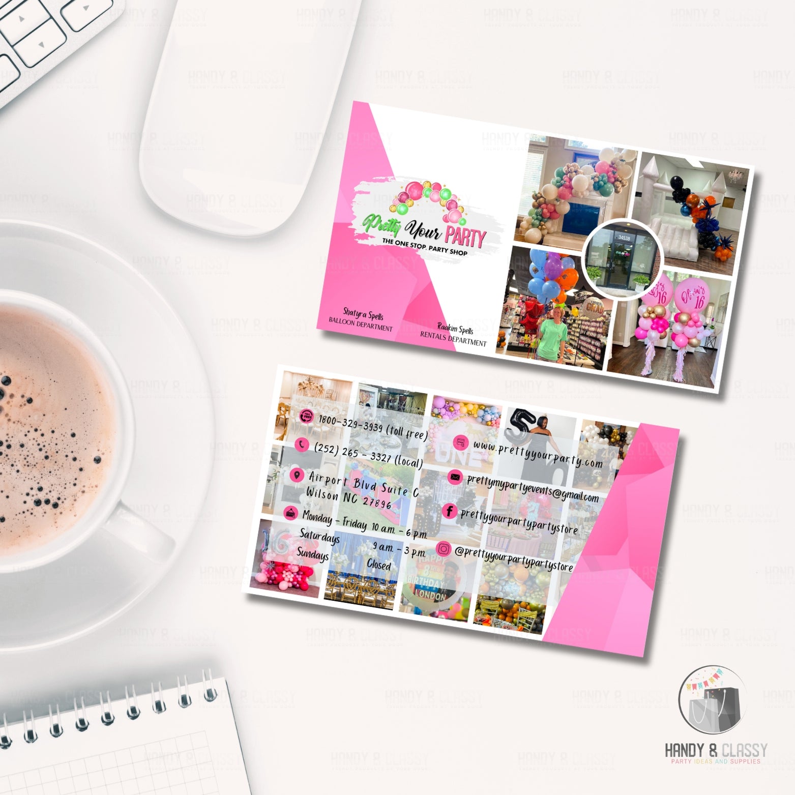 Custom Business Card (Digital File) – HandyandClassy