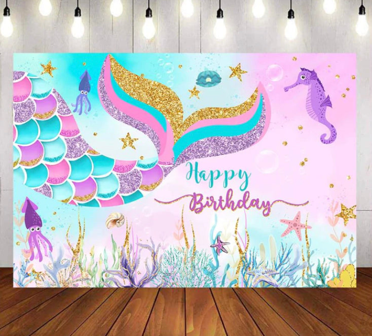 Sirena Backdrop (Material: Vinyl) – HandyandClassy